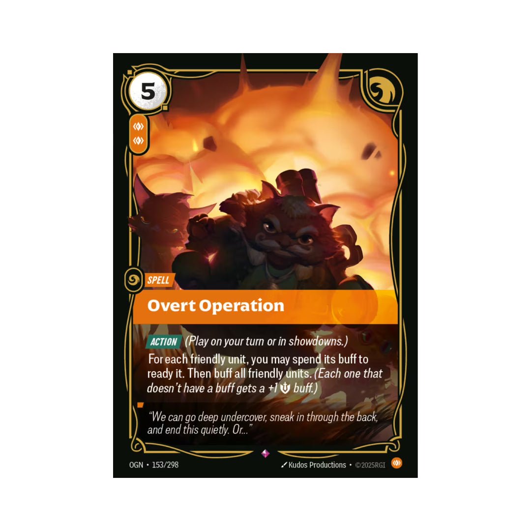 Riftbound | Overt Operation (OGN-153) – Cards Beyond