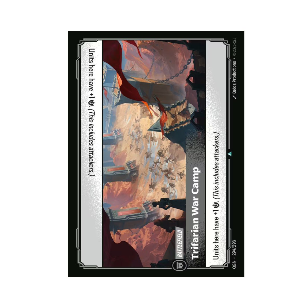 Riftbound | Trifarian War Camp (OGN-294) – Cards Beyond